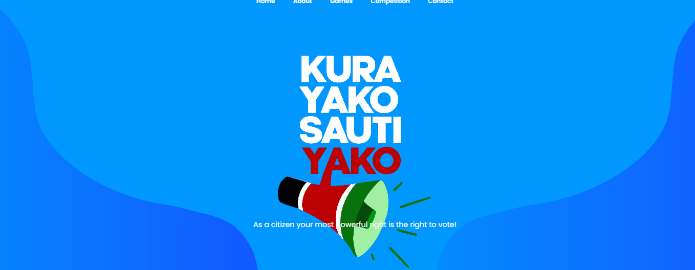 The Kura Yako, Sauti Yako Democracy Trivia Game!